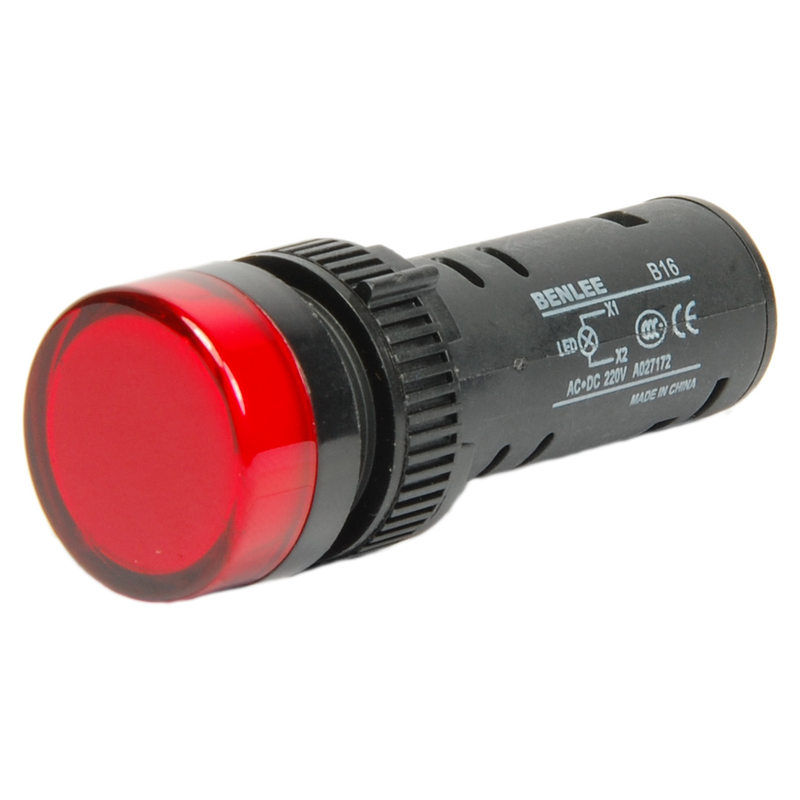 B16 red screw type indicator light - Buy B16, indicator light Product ...